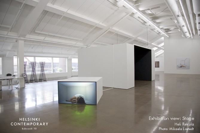 Exhibition view: Stage | Heli Rekula | Helsinki Contemporary